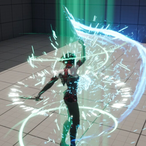 ArtStation - UE5 Sword Attack FX (Work in progress)