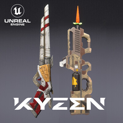 ArtStation - Weapons "PROJECT KYZEN"