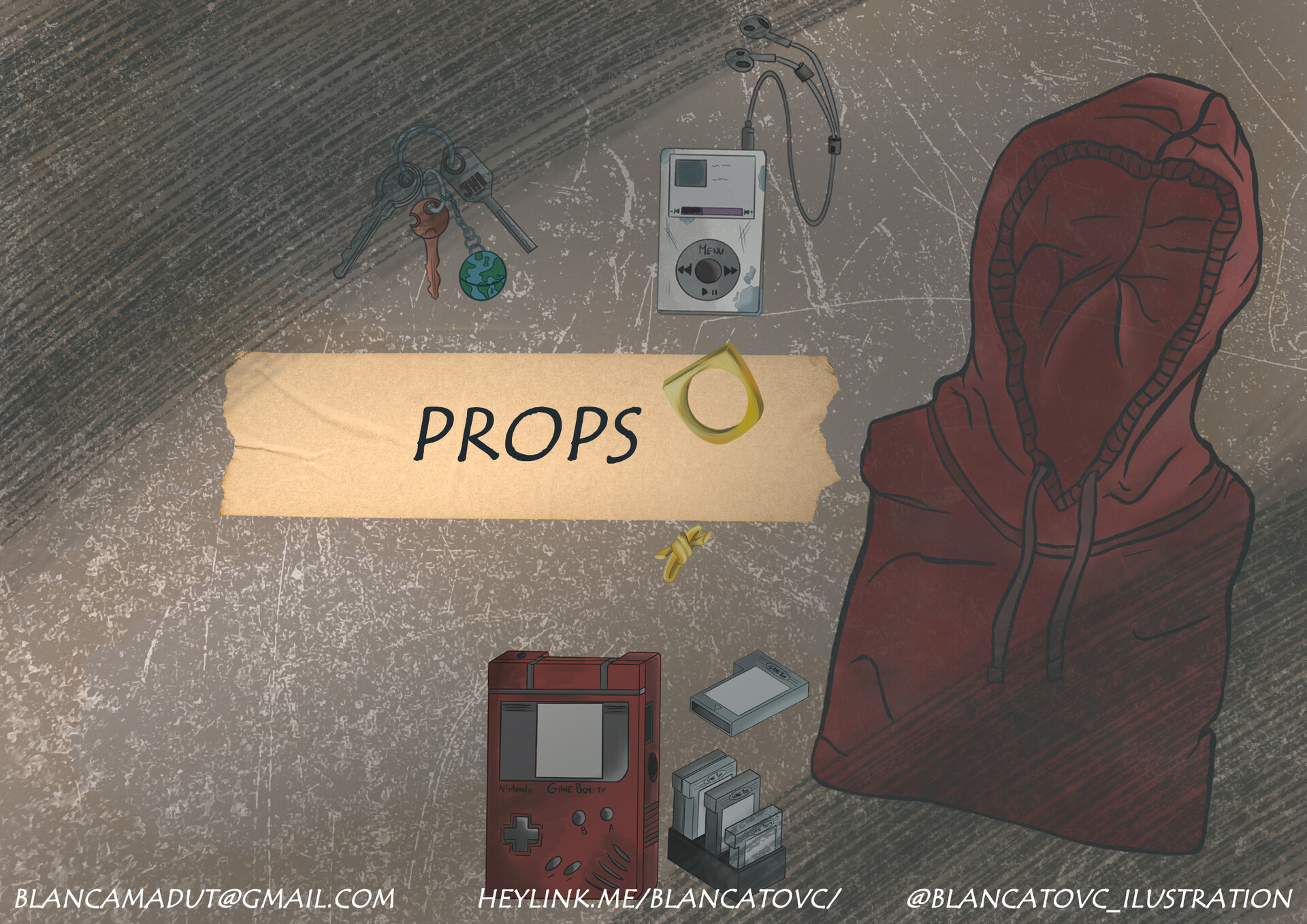 ArtStation - Props made for: Misunderstood world