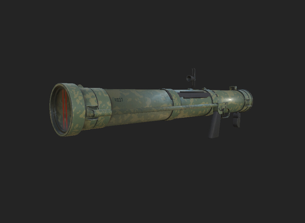 ArtStation - RPO-A "Shmel" infantry flamethrower