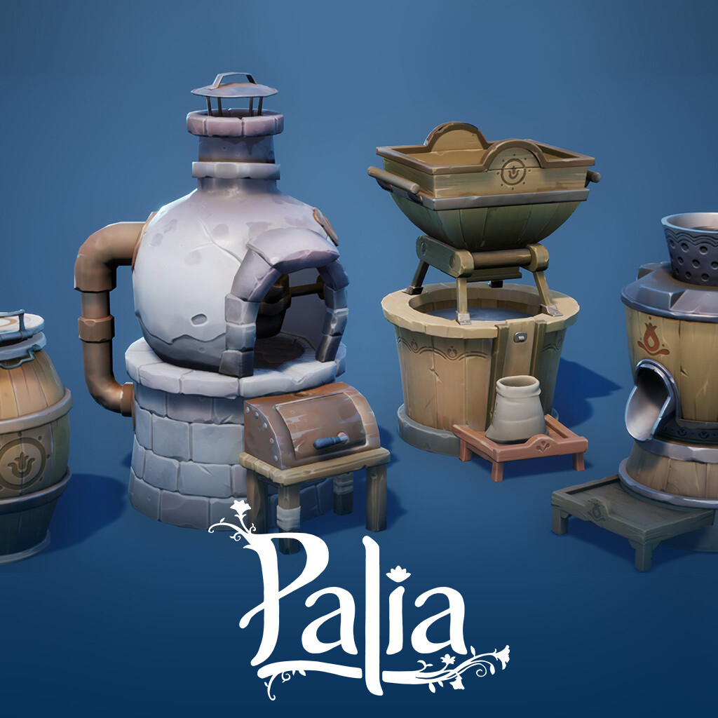 ArtStation - Palia - Crafting Machines