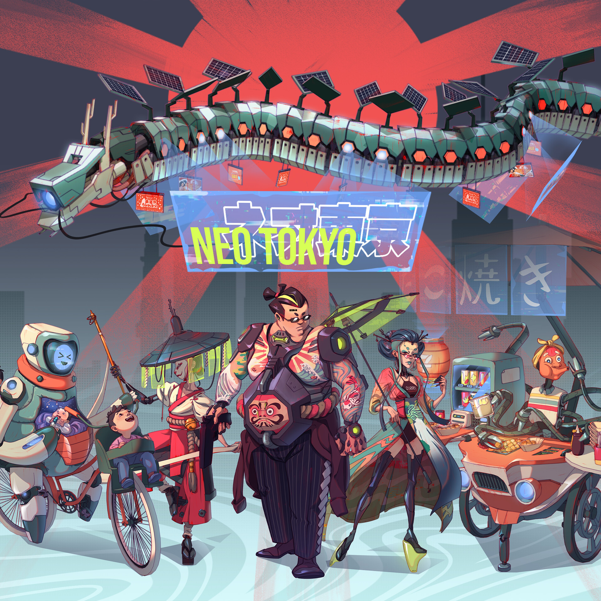 ArtStation - Neo Tokyo: Exponential Reality