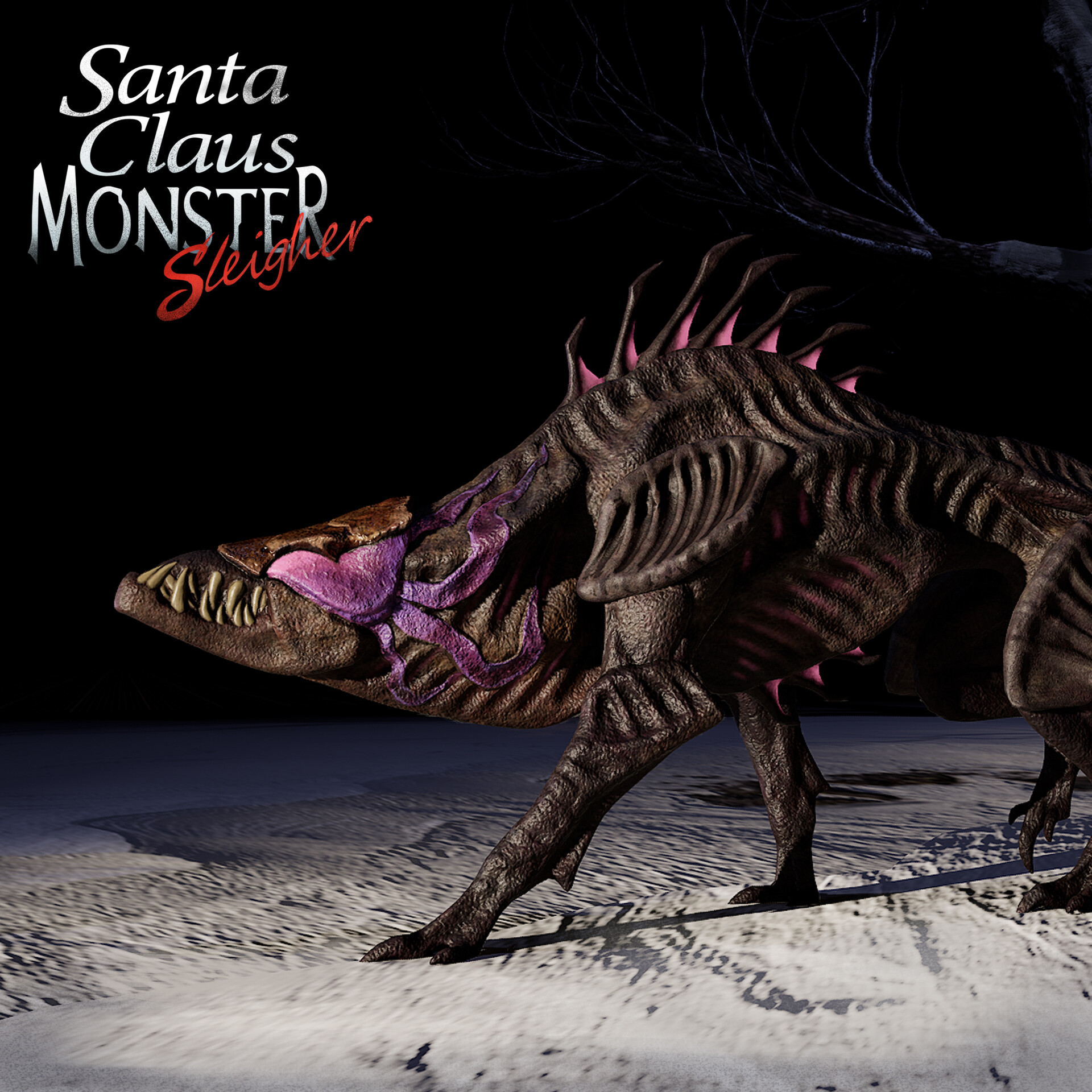 Rob Brunette - Santa Claus Monster Sleigher - Jelly Wolf