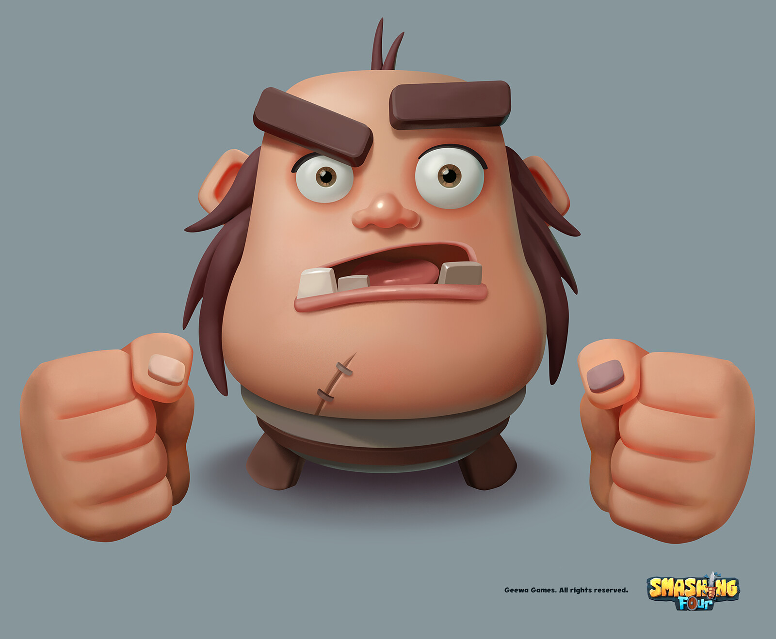 ArtStation - Smashing Four Game Art