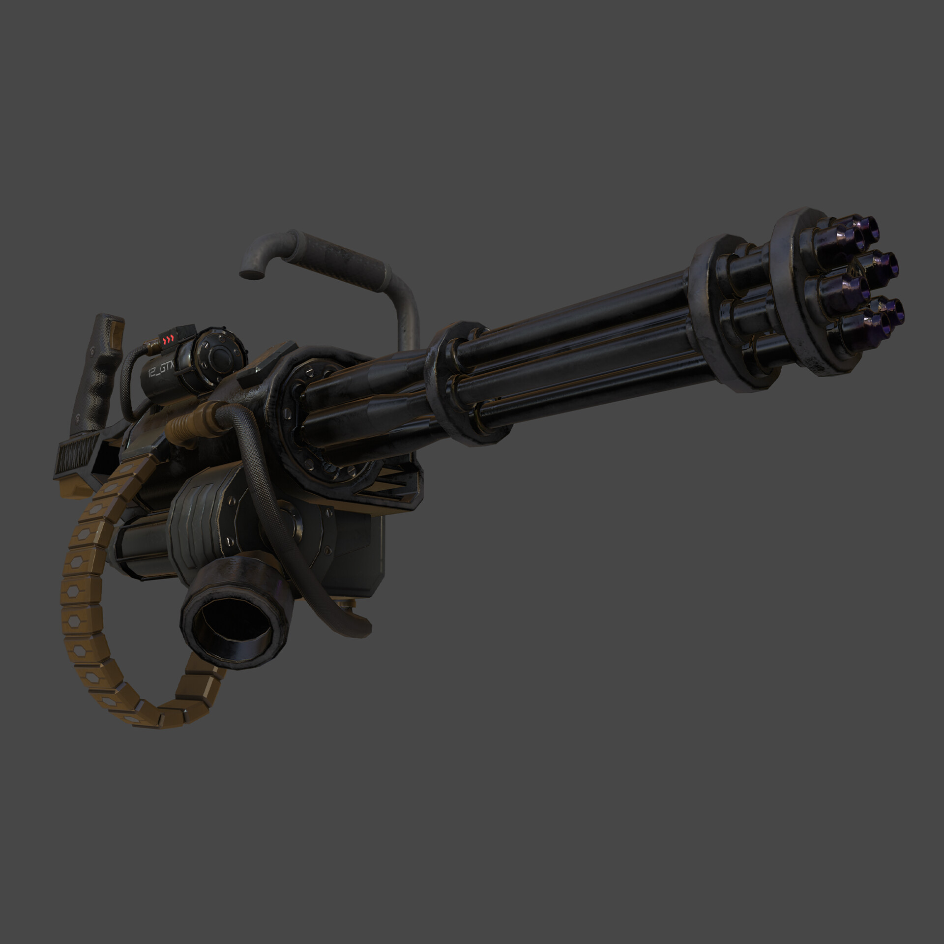 ArtStation - Minigun