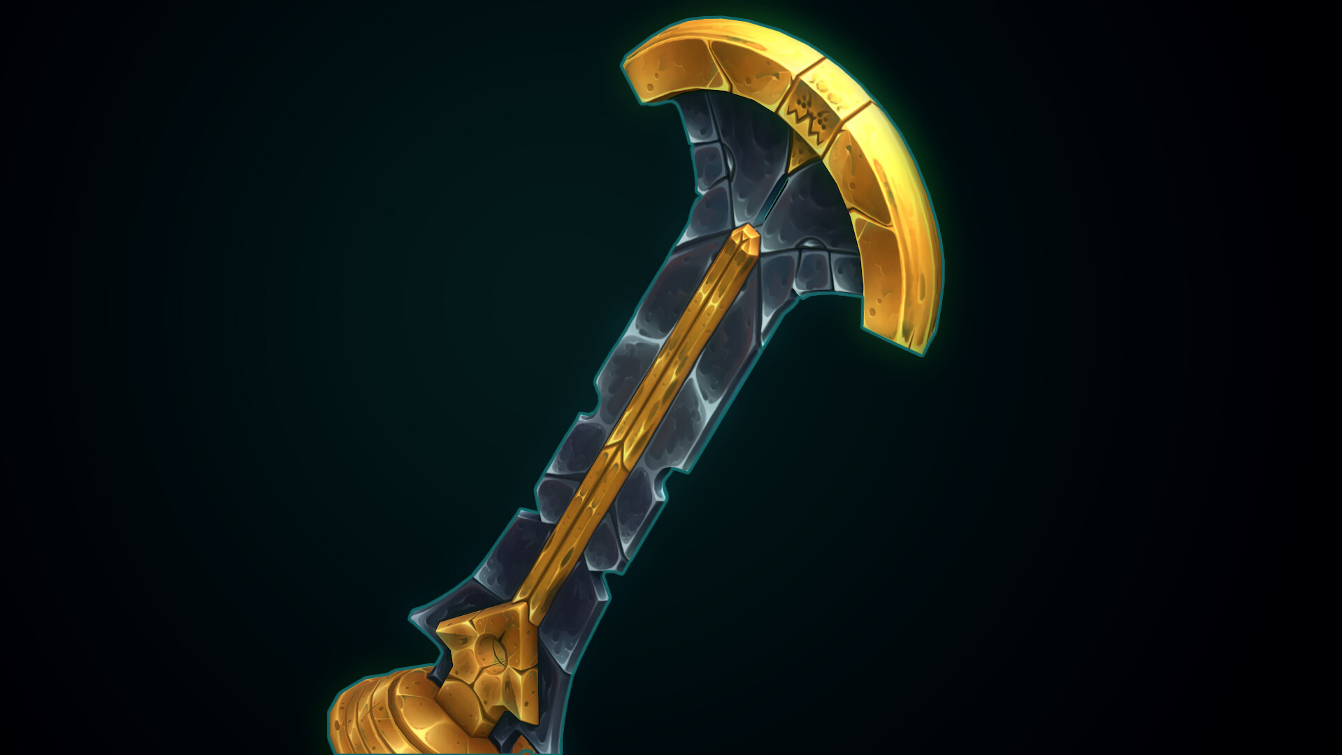 ArtStation - Jungle Temple Sword