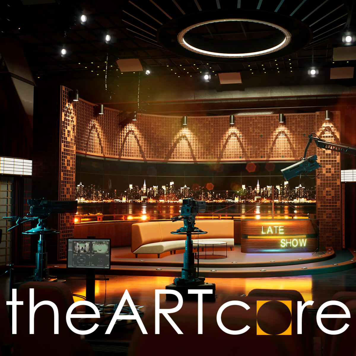 ArtStation - Props for TV Studio Environment Set