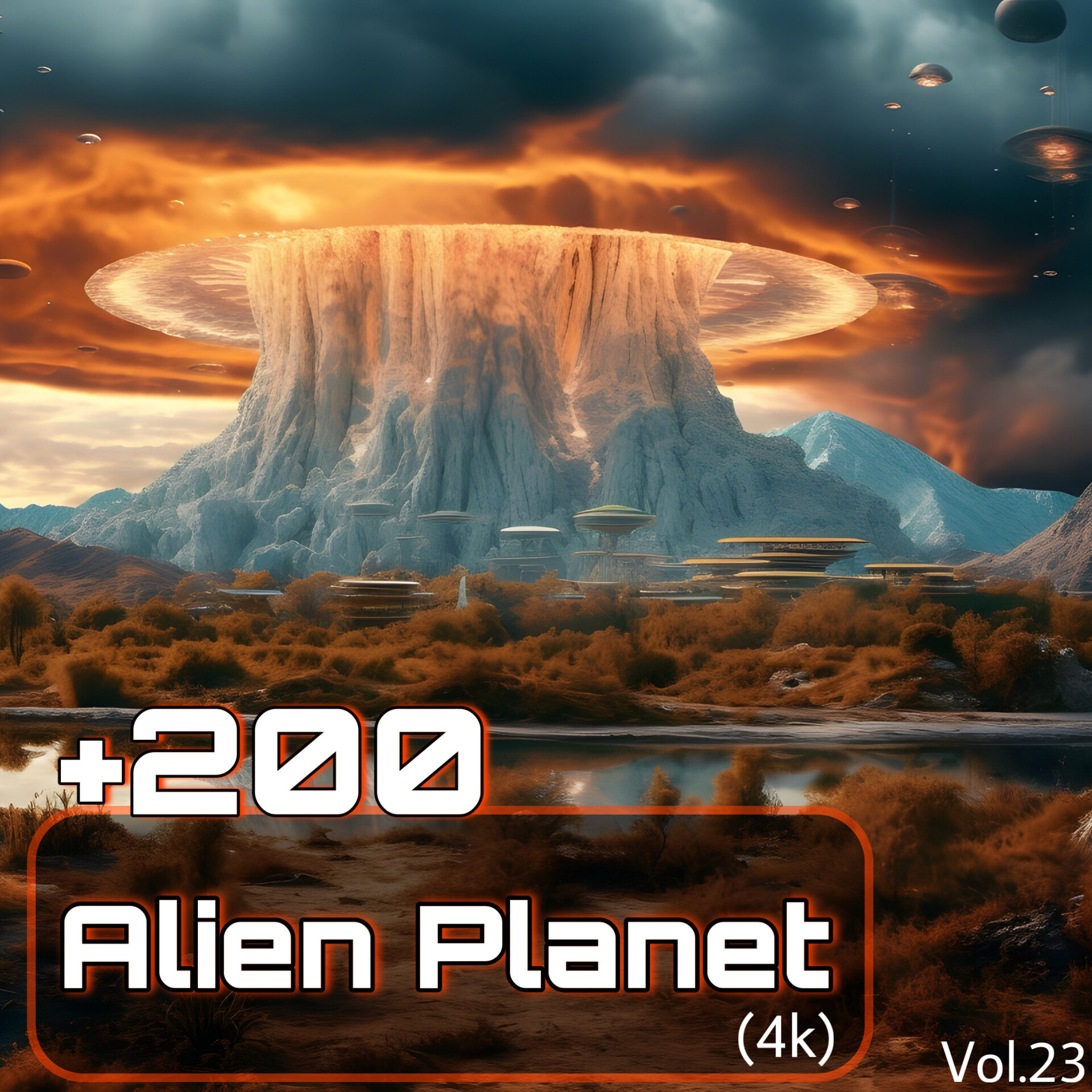 ArtStation - +200 Alien Planet Environment Concept(4k)