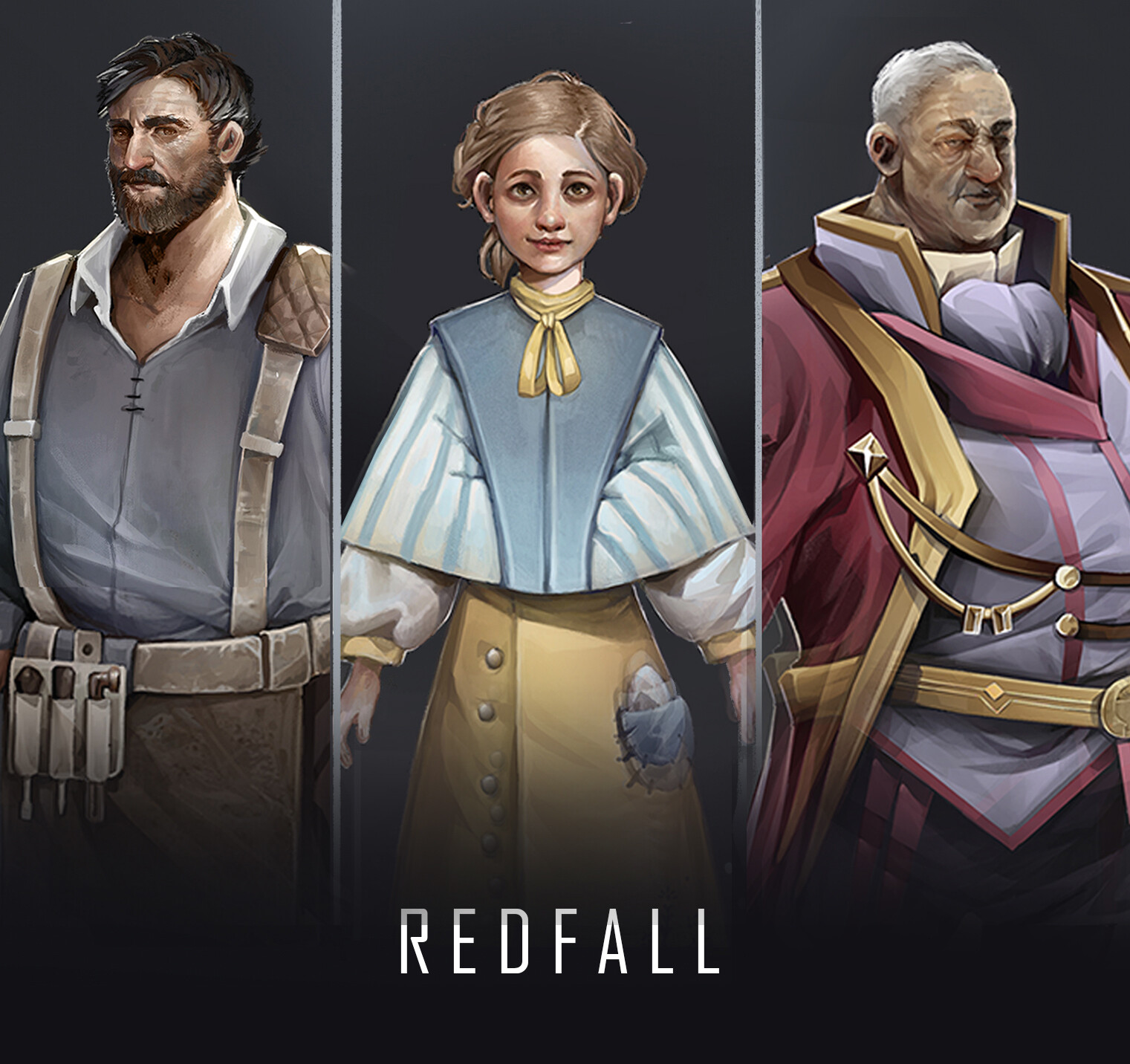 ArtStation - Redfall project-Character design