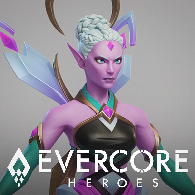 ArtStation - Evercore Heroes - Shade Founder Skin