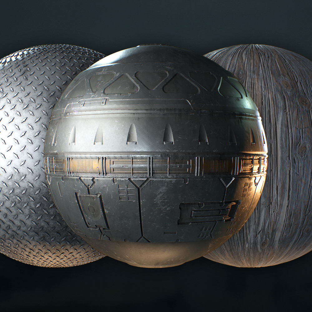 ArtStation - Orbital Outpost 33 - Materials