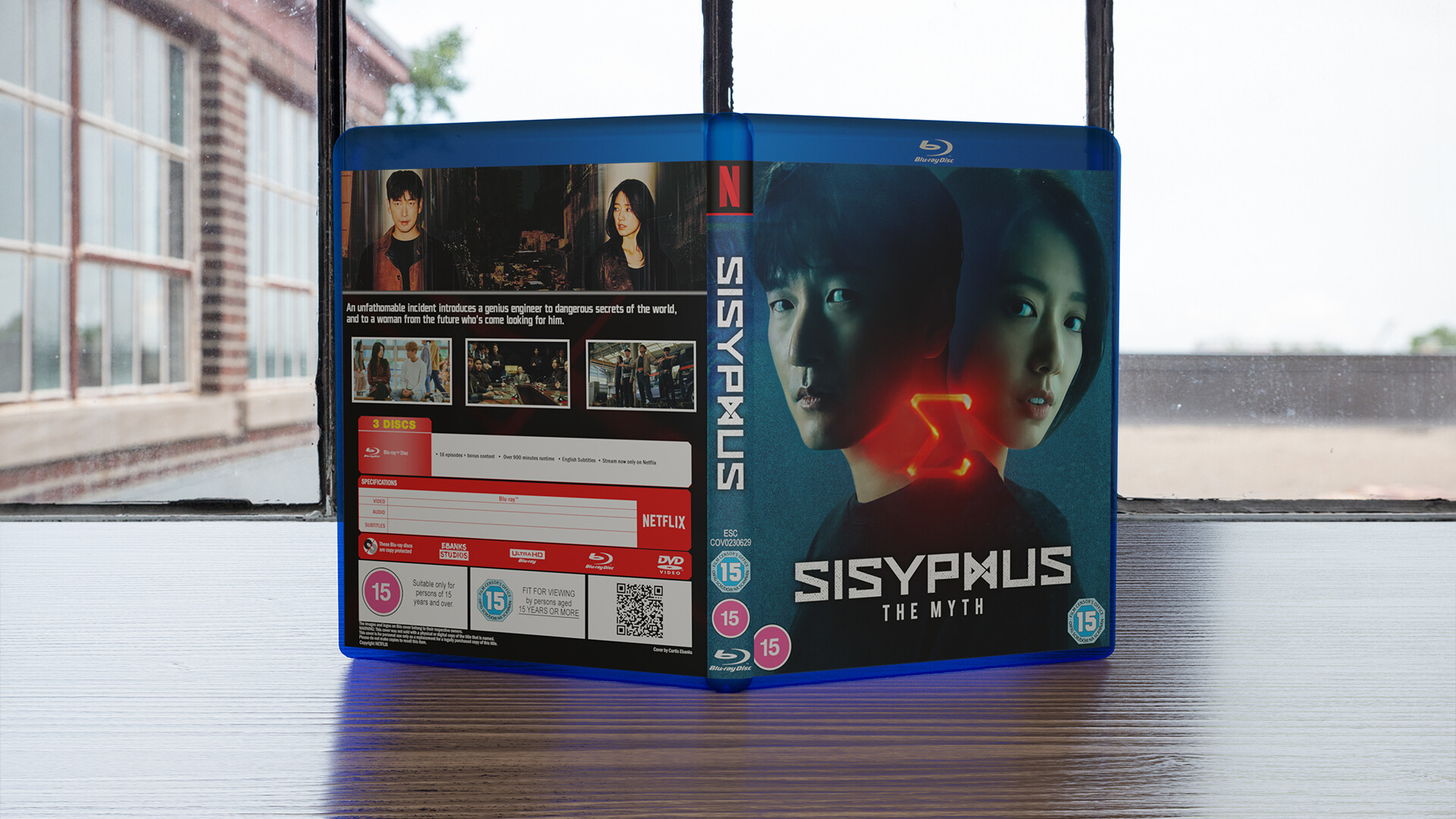 ArtStation - Sisyphus: The Myth - Custom Blu-ray Cover