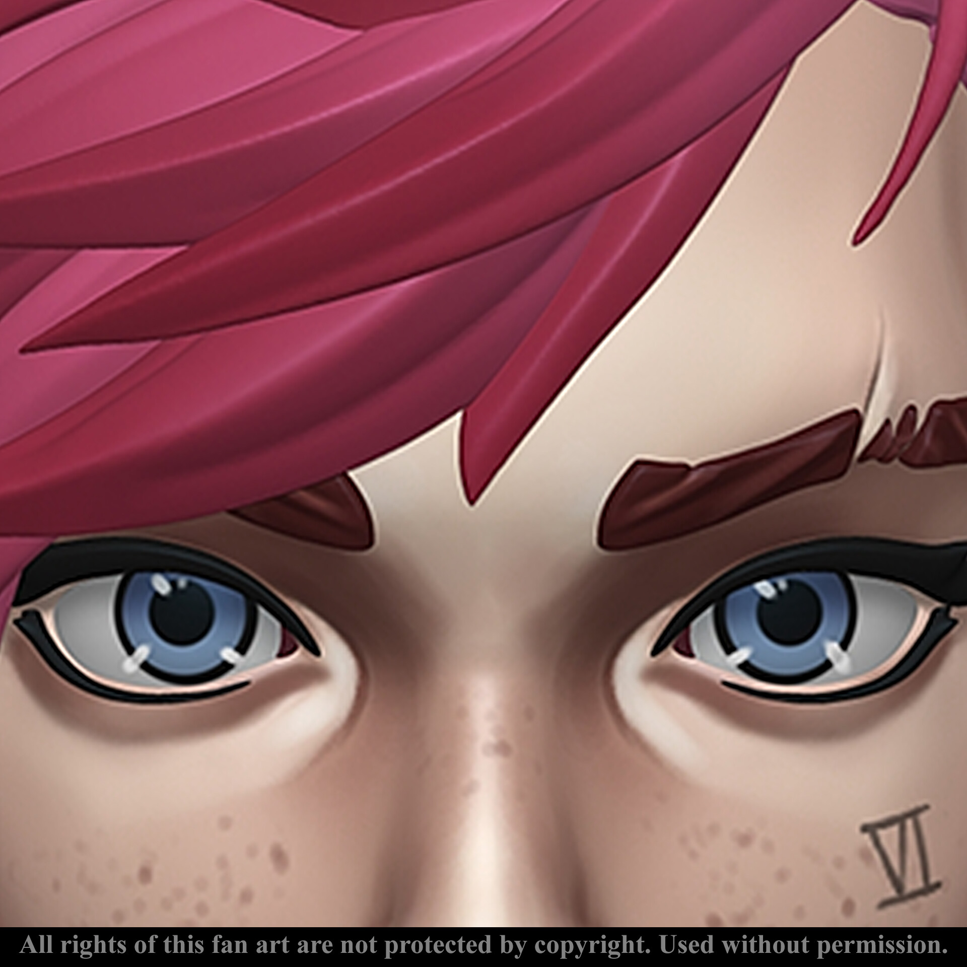 ArtStation - Arcane VI from League of Legends