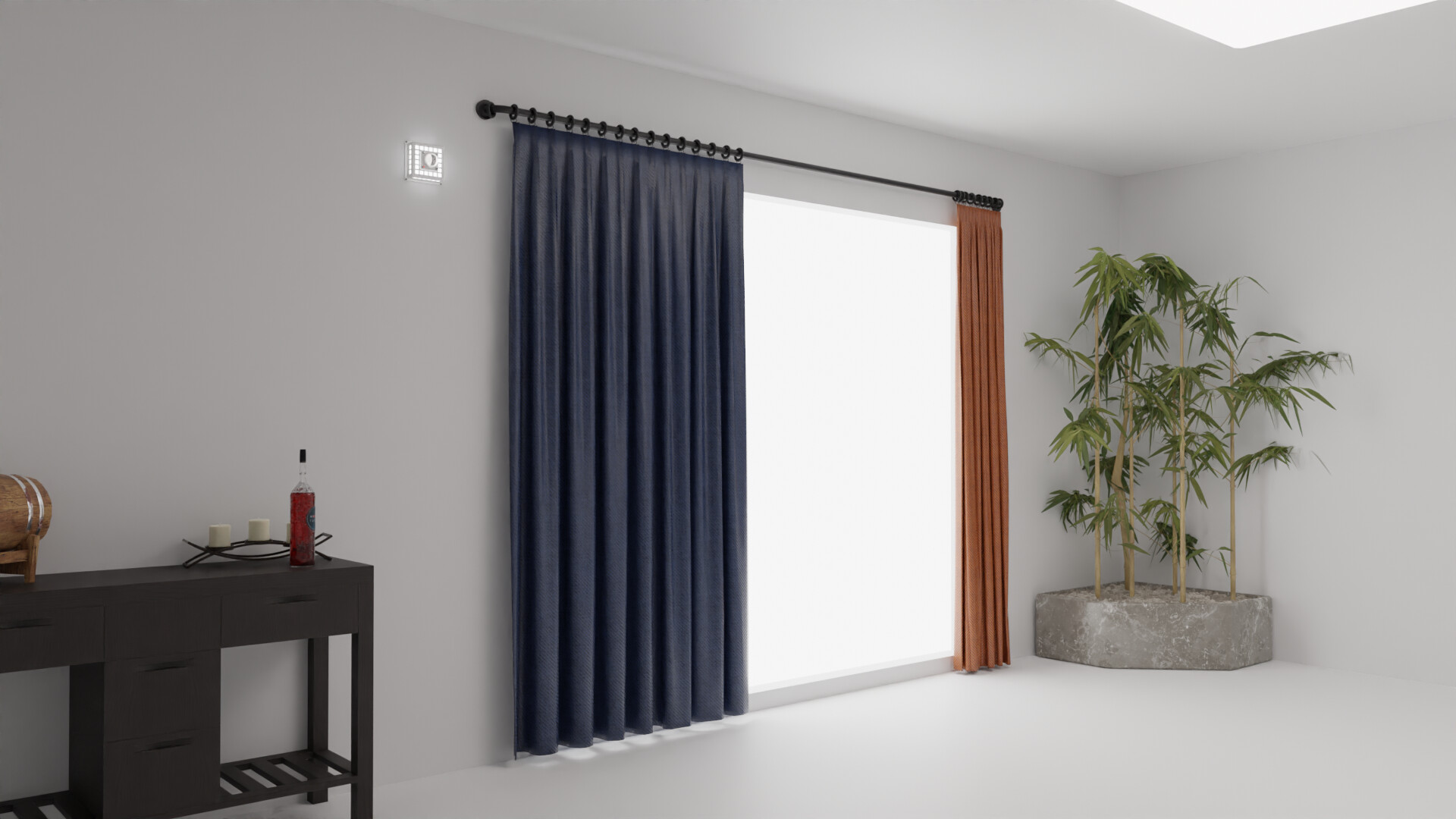 ArtStation - Window Curtain animation