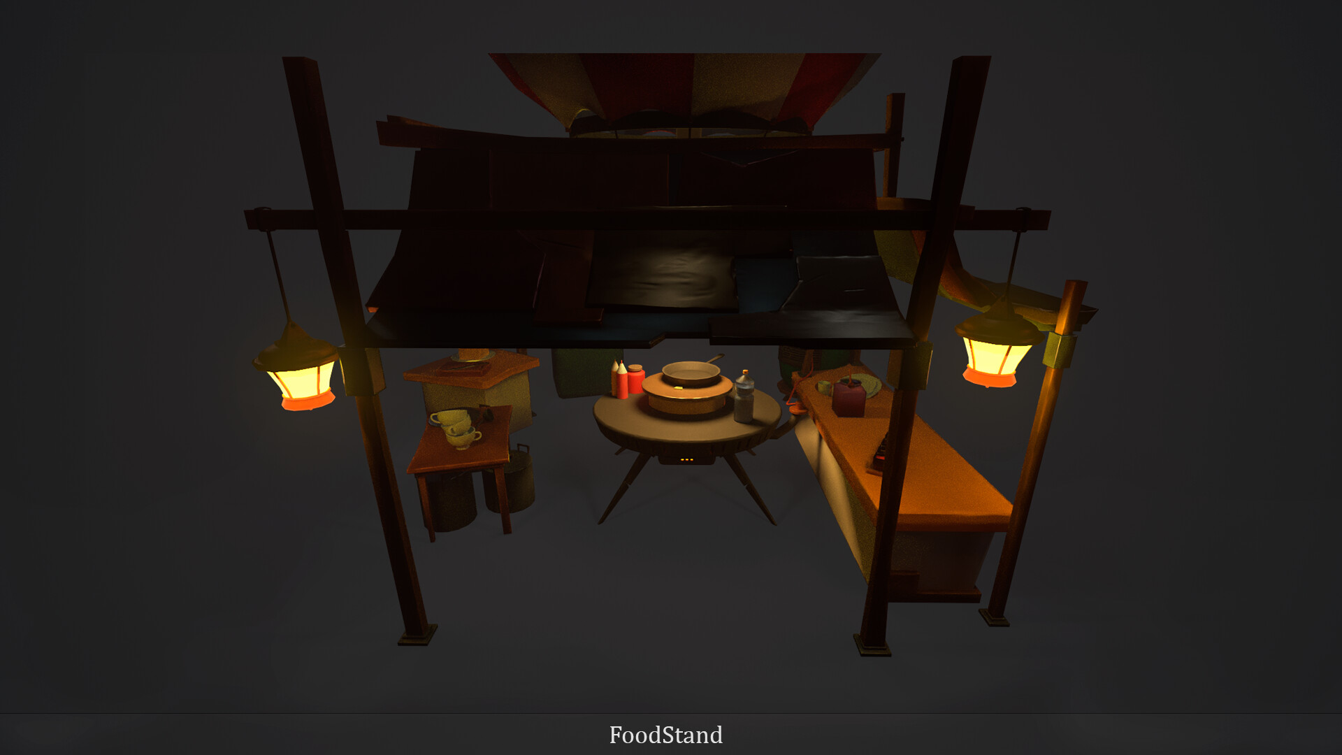 ArtStation - Food Stand Show