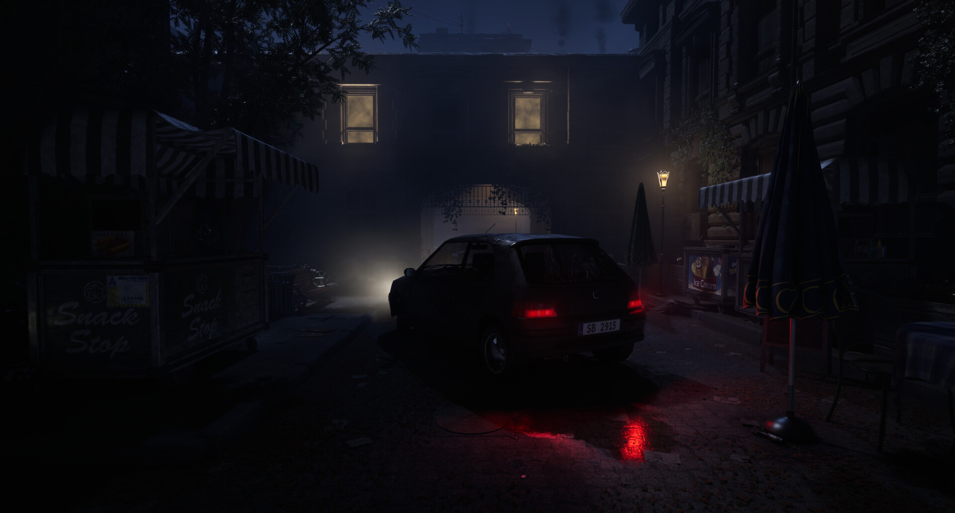 ArtStation - Night Town