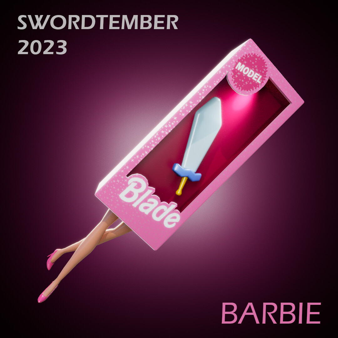 ArtStation - Barbie Sword - Swordtember 2023