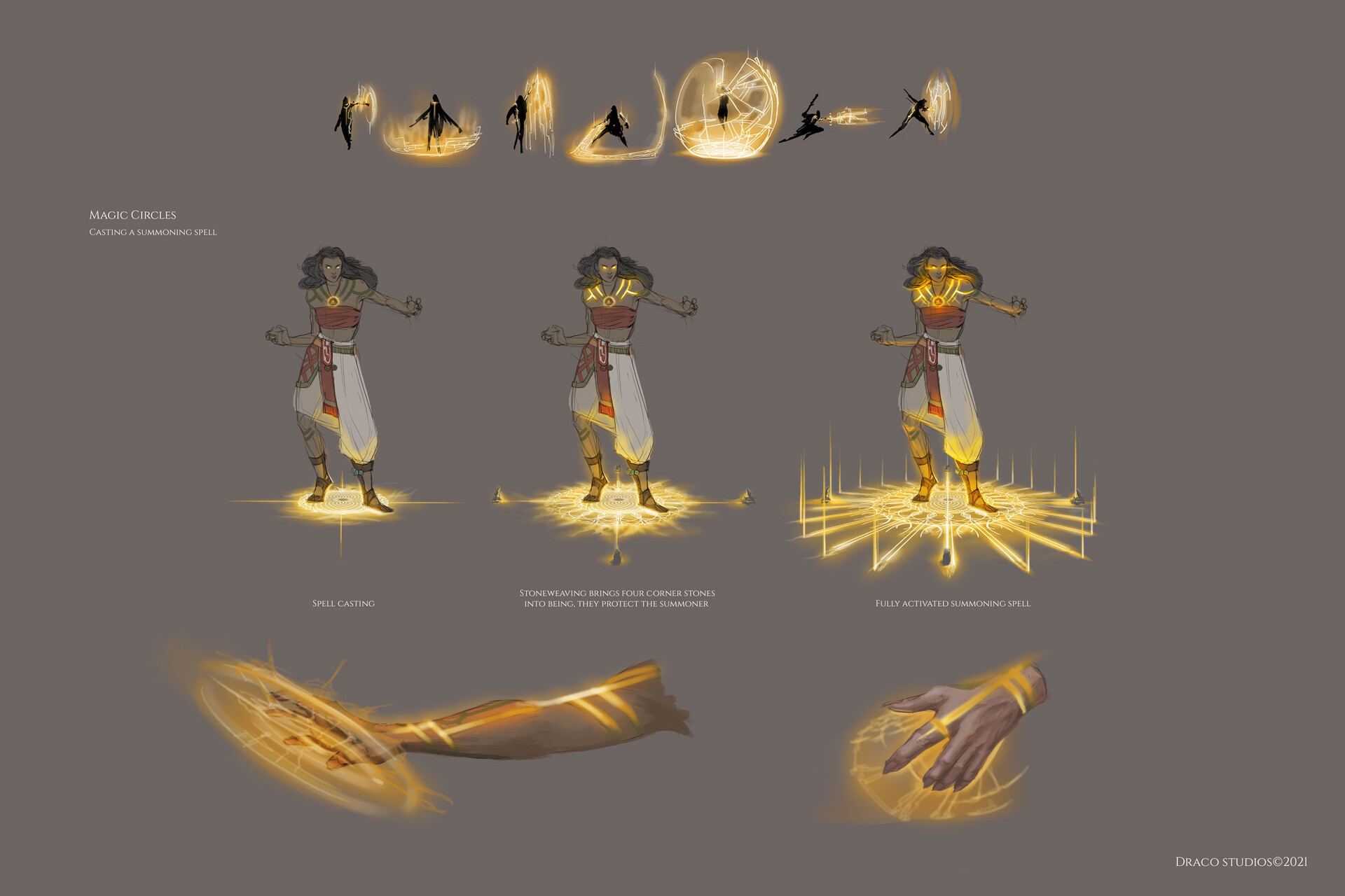 ArtStation - Magic sources concept art for Dragonbond.