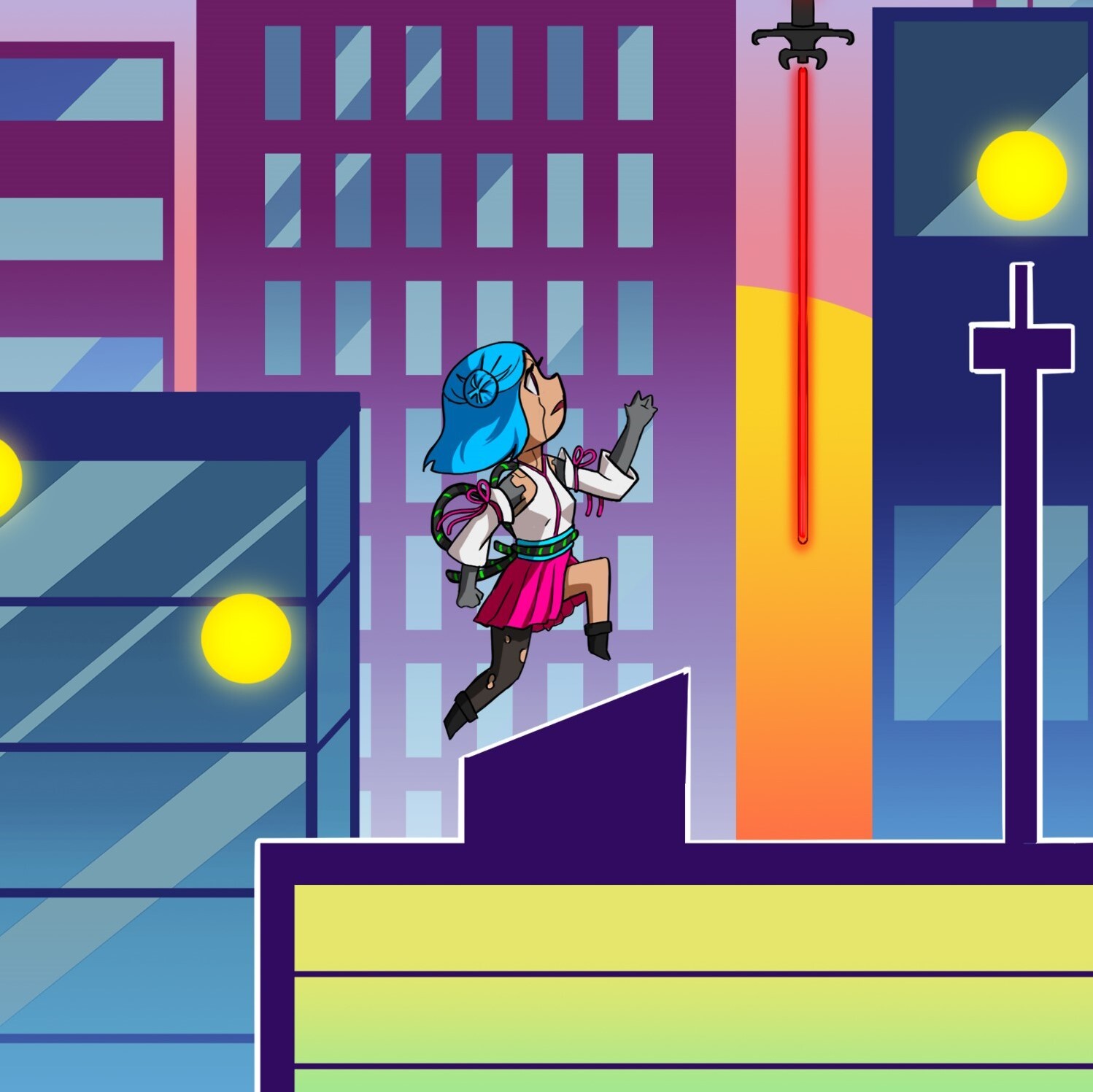 ArtStation - Mobile game Concpet: Cyber Hunt