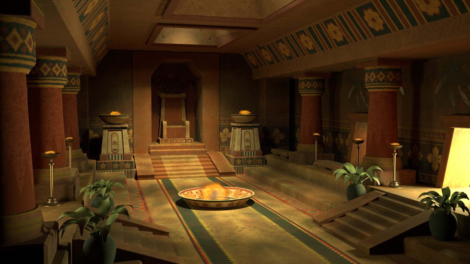 ArtStation - Egyptian Temple