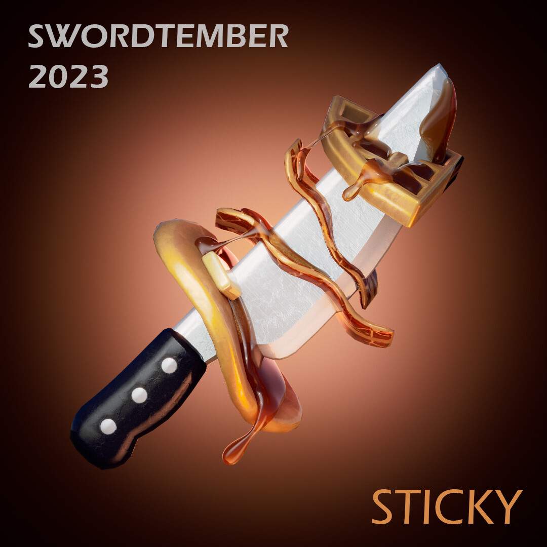 ArtStation - Sticky Sword - Swordtember 2023
