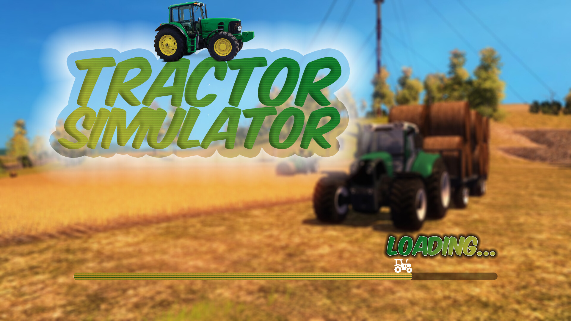 ArtStation - Tractor Simulator Ui