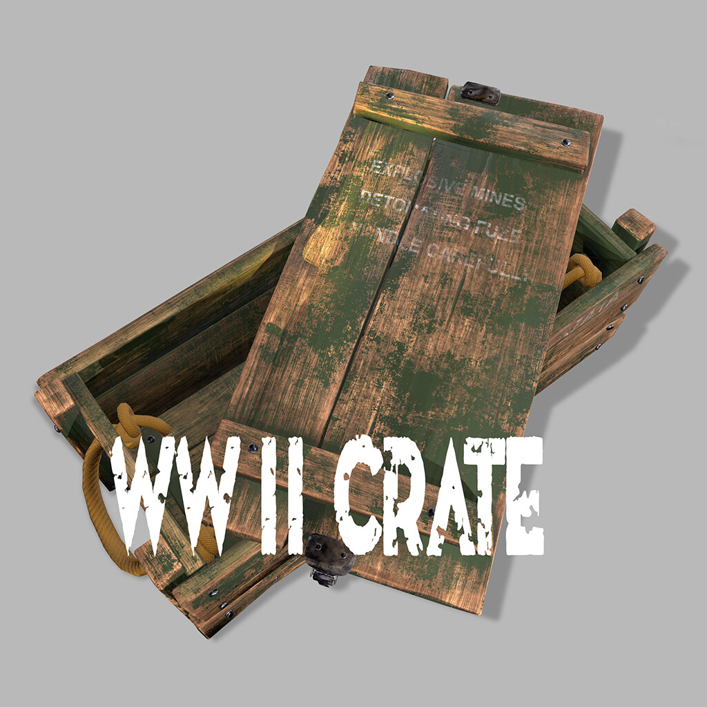 ArtStation - Military Crate
