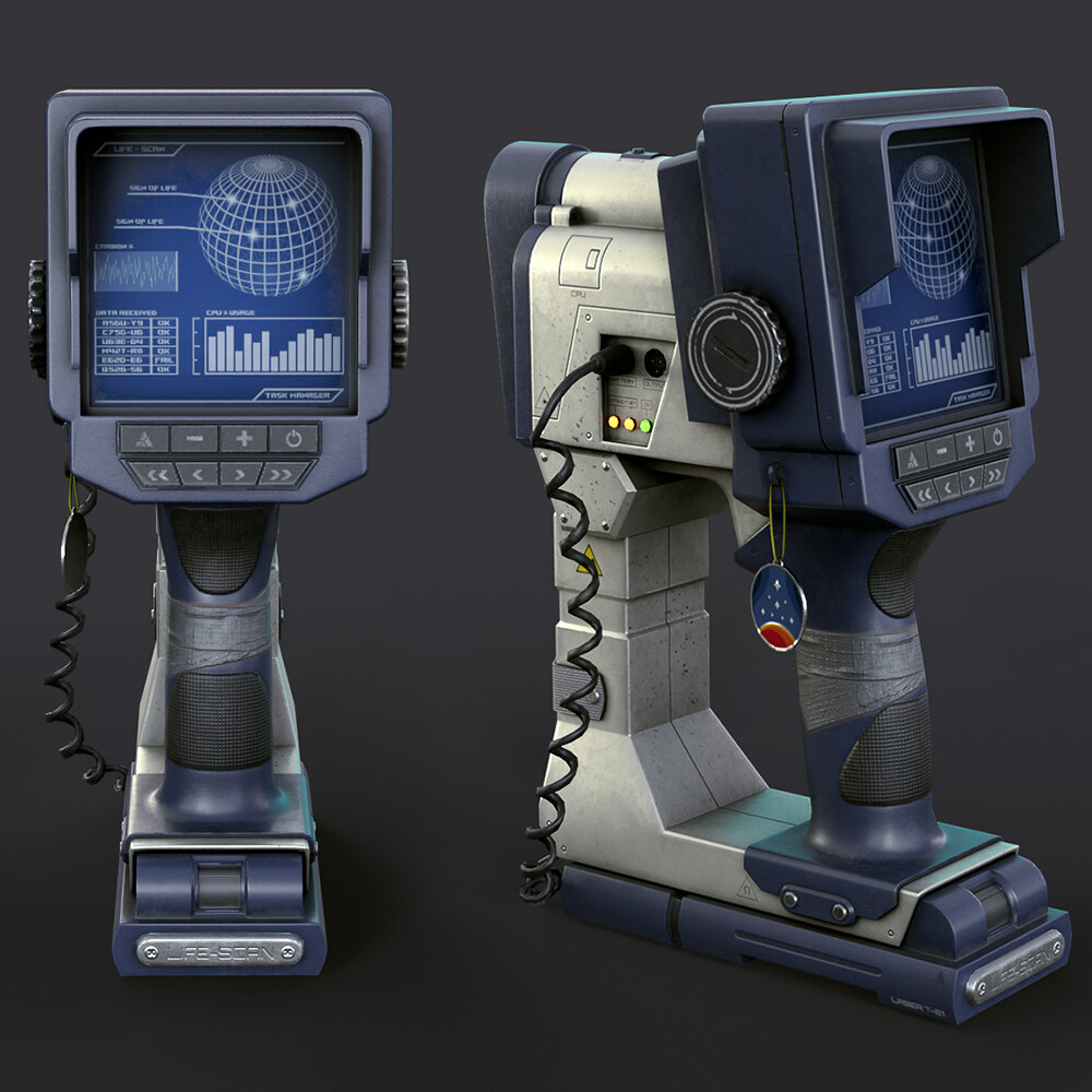ArtStation - Sci-fi Scanner