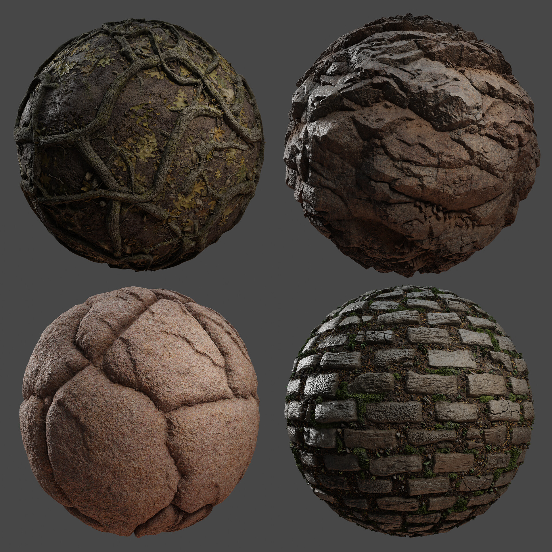 ArtStation - Materials for Games - Study
