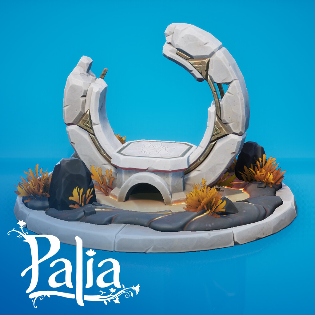 ArtStation - Palia - Ancient Rock Garden