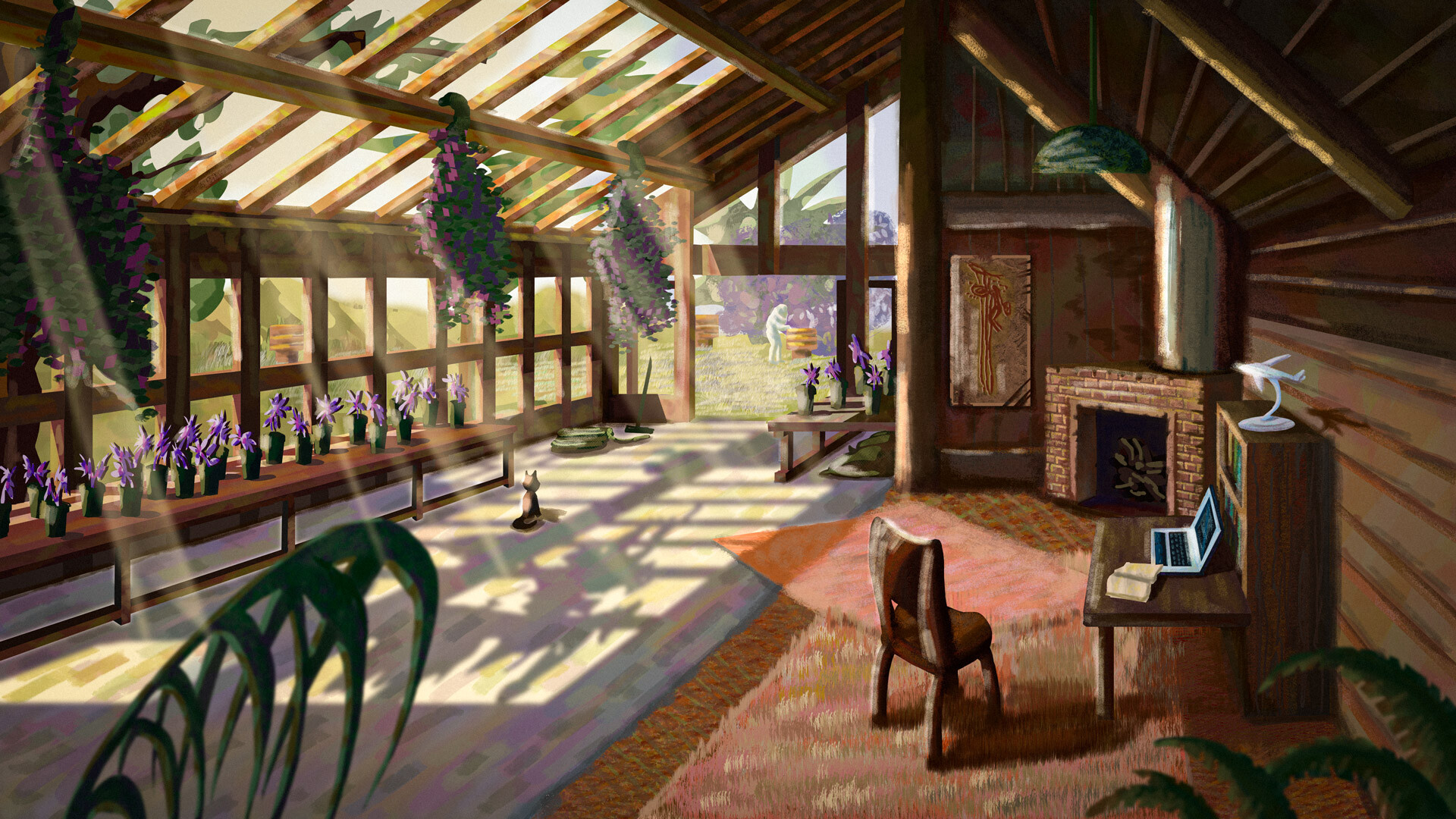 ArtStation - Beekeeping house