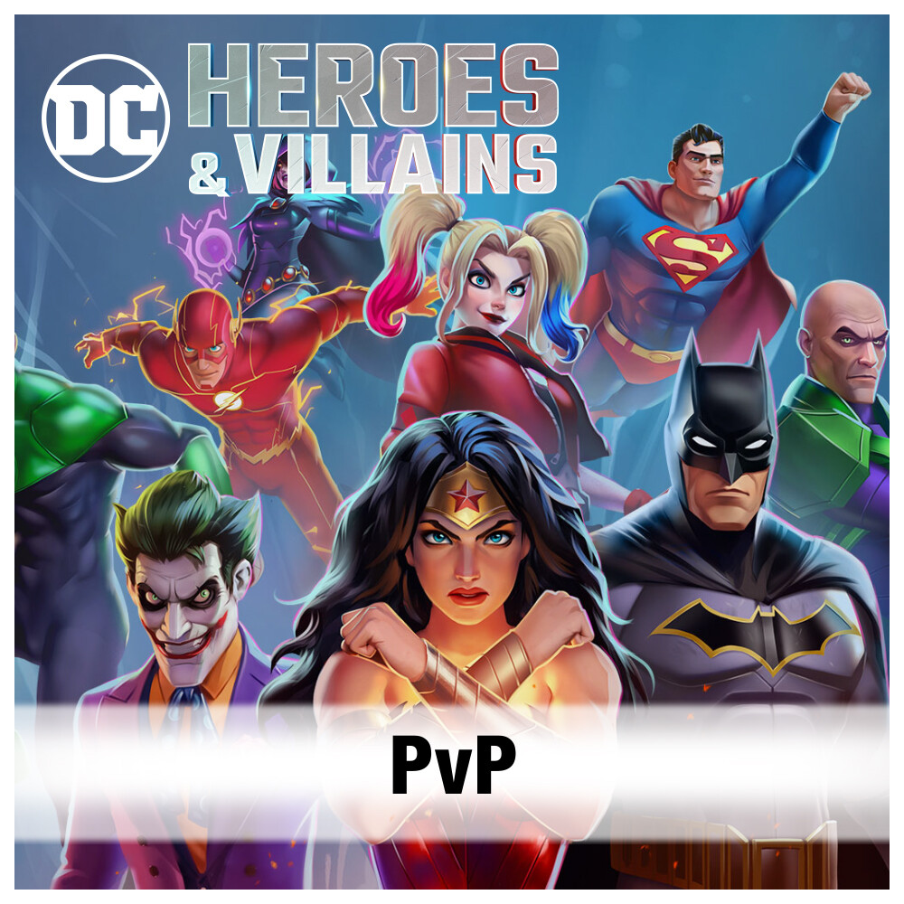 ArtStation - DC - Heroes & Villains - Pvp
