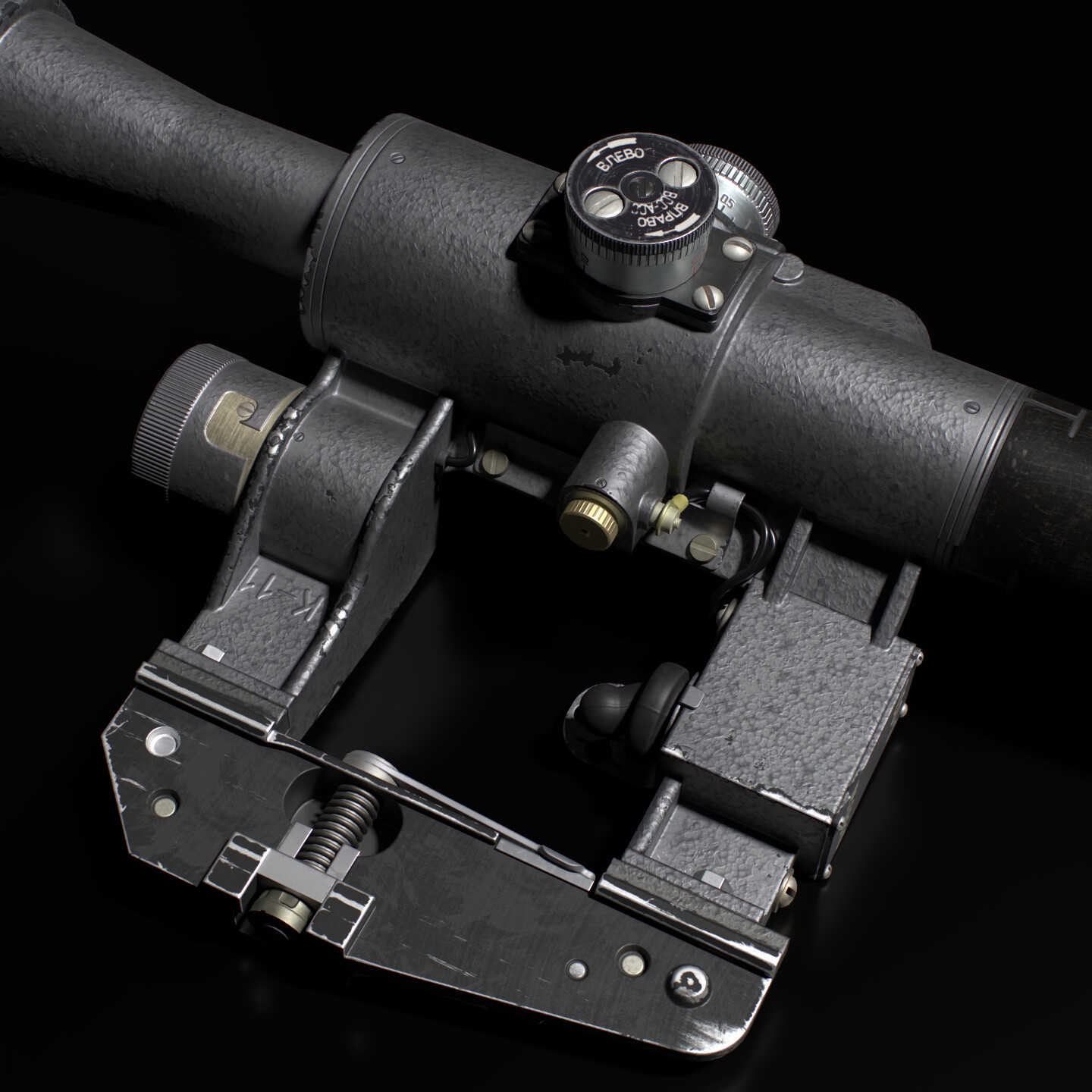 ArtStation - PSO-1 Soviet sniper scope