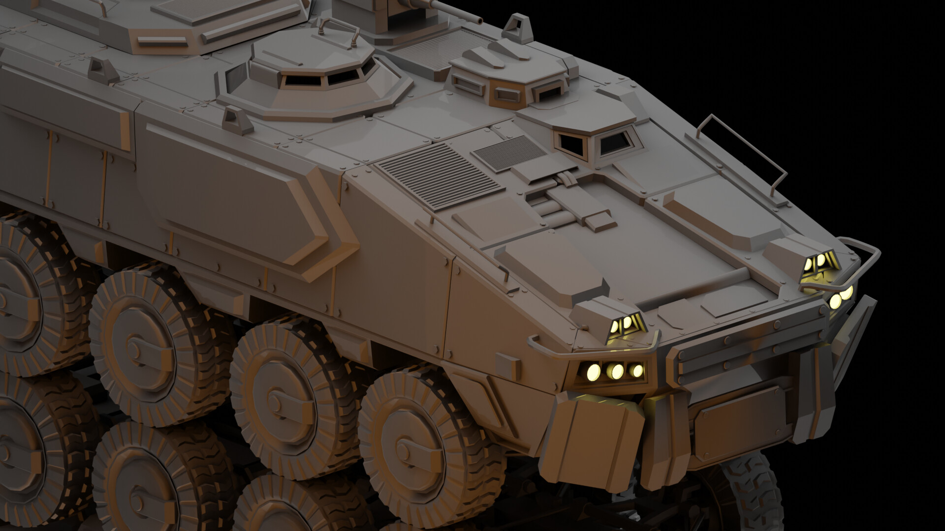 ArtStation - Halo APC Springbok M511