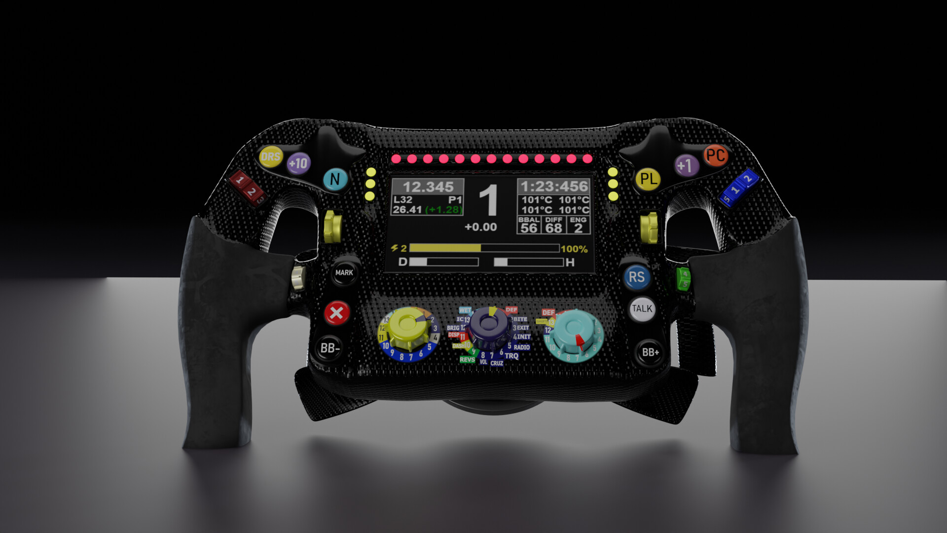 ArtStation - F1 Steering Wheel