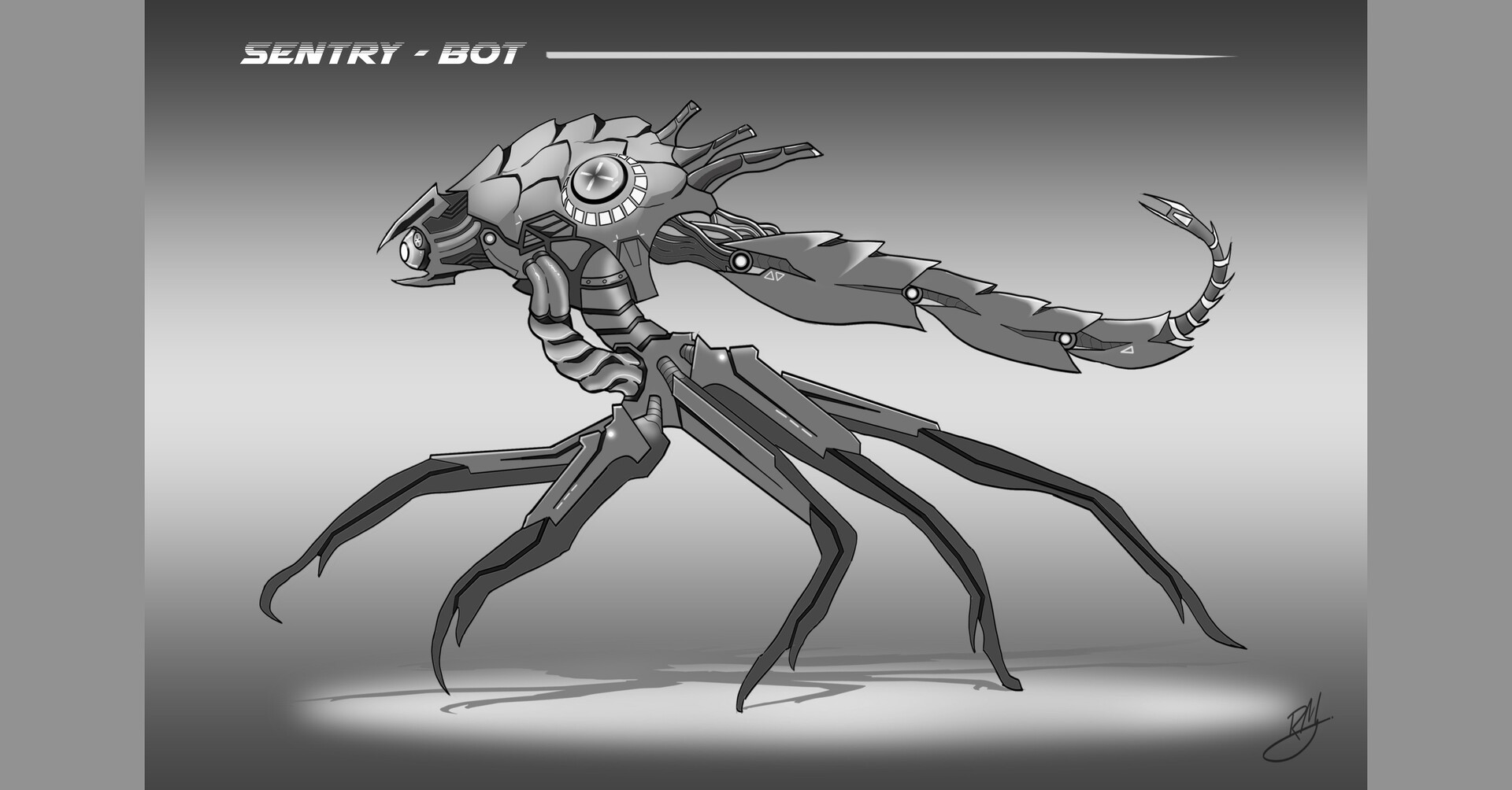 ArtStation - Sentry-Bot