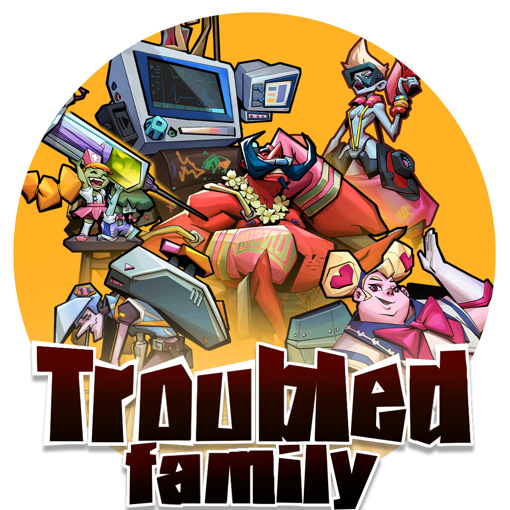 ArtStation - Troubled family