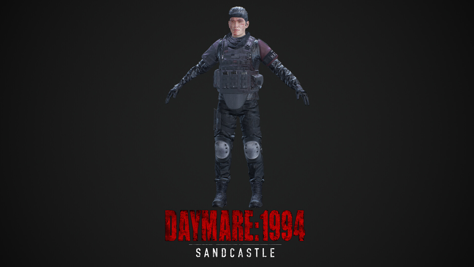 ArtStation - Daymare: 1994 Sandcastle - Characters Texturing: Radek