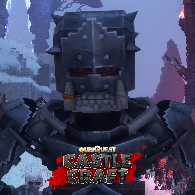 ArtStation - QubiQuest: Castle Craft - Skeleton Brute