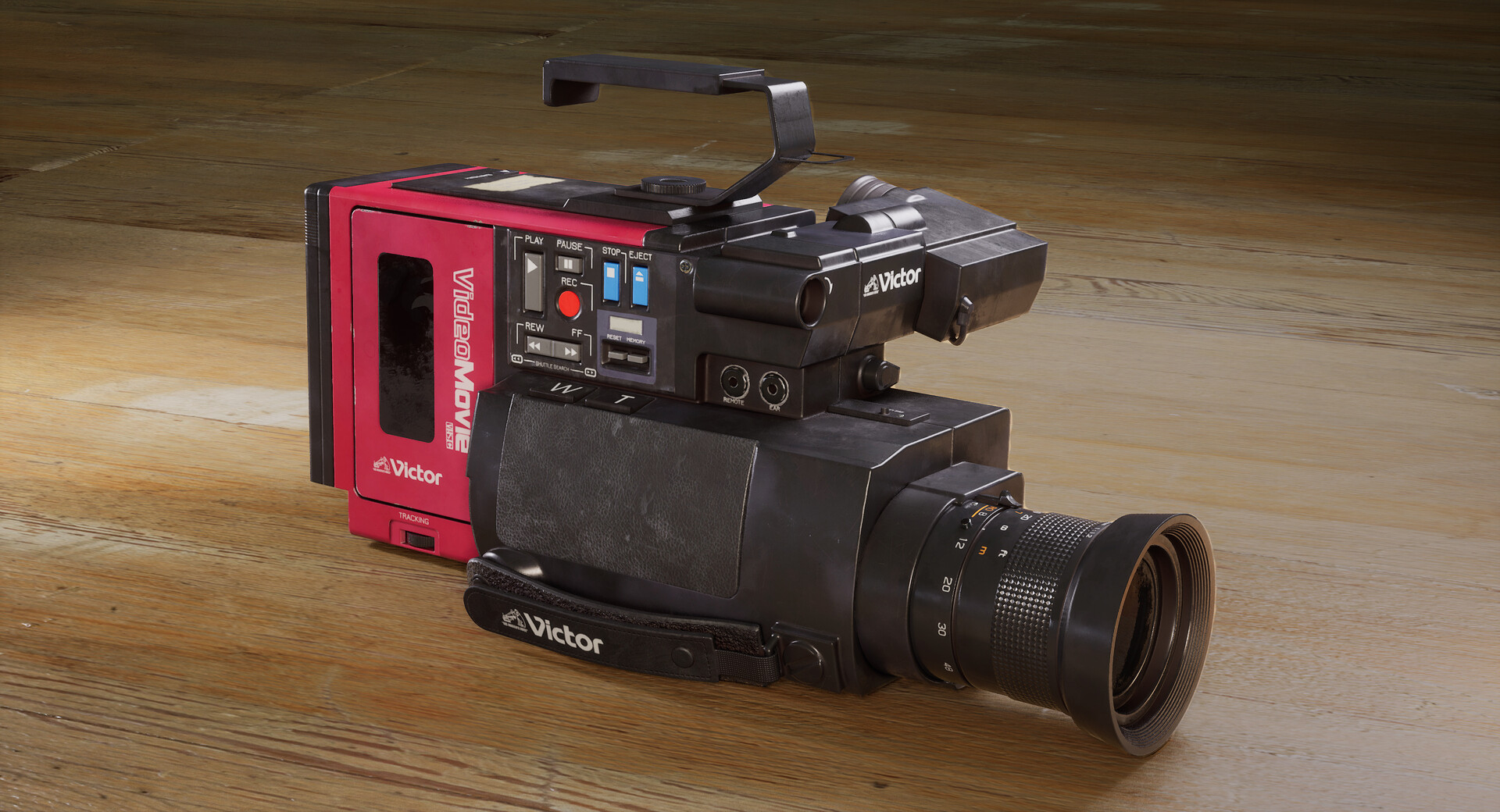 ArtStation - JVC GR-C1 video camera