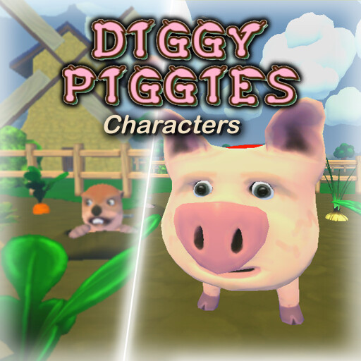 ArtStation - Diggy Piggies | Characters