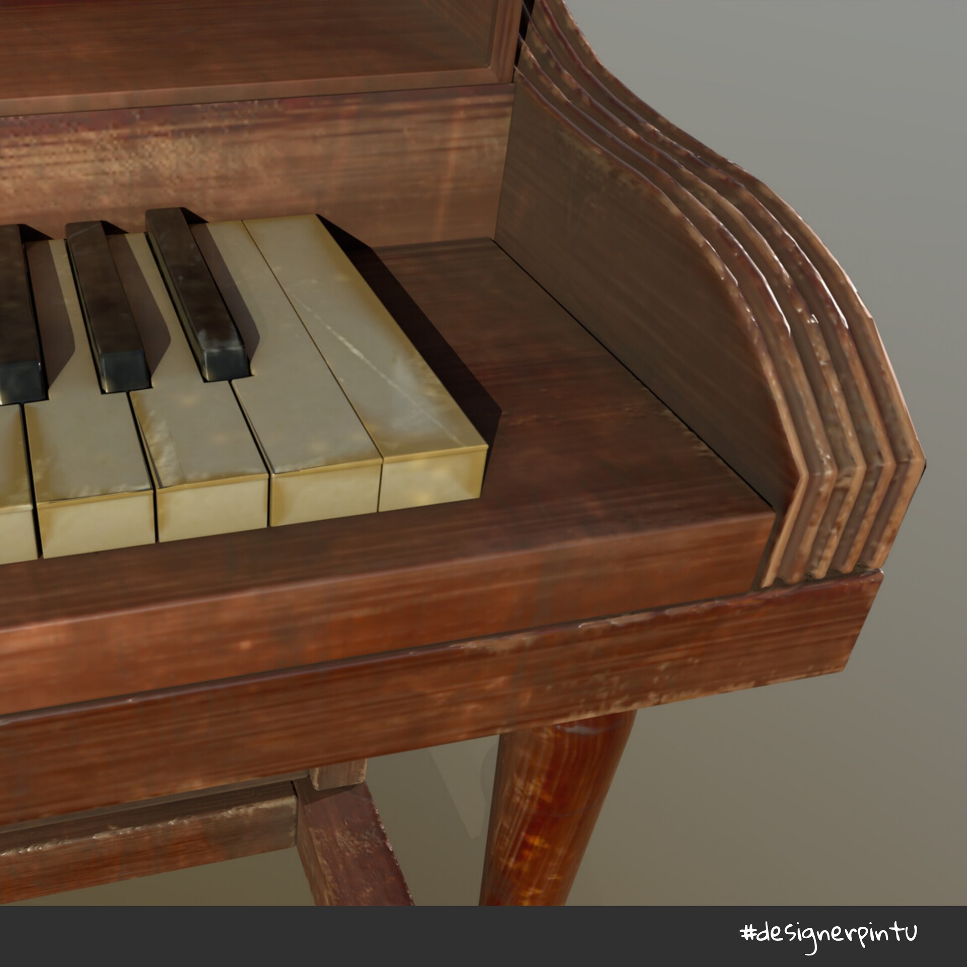 ArtStation - PIANO 3D MODEL