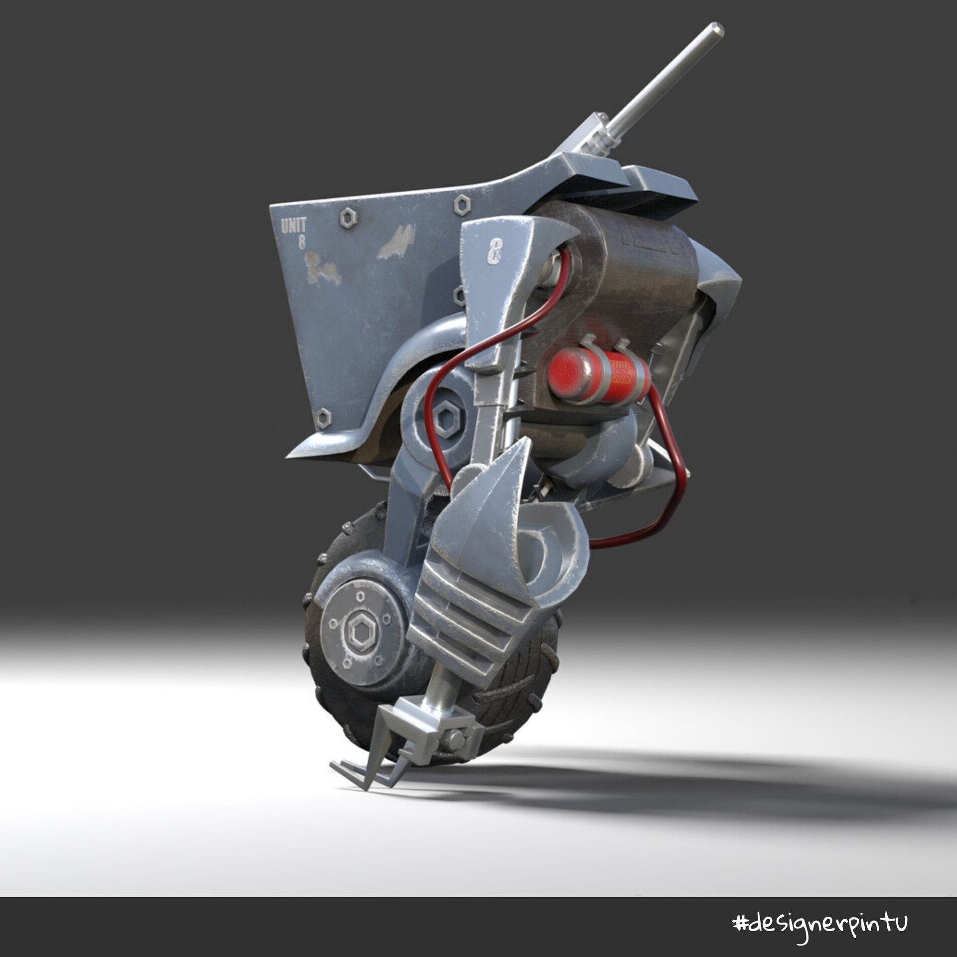 ArtStation - LilRob (Little Robot) 3D Model
