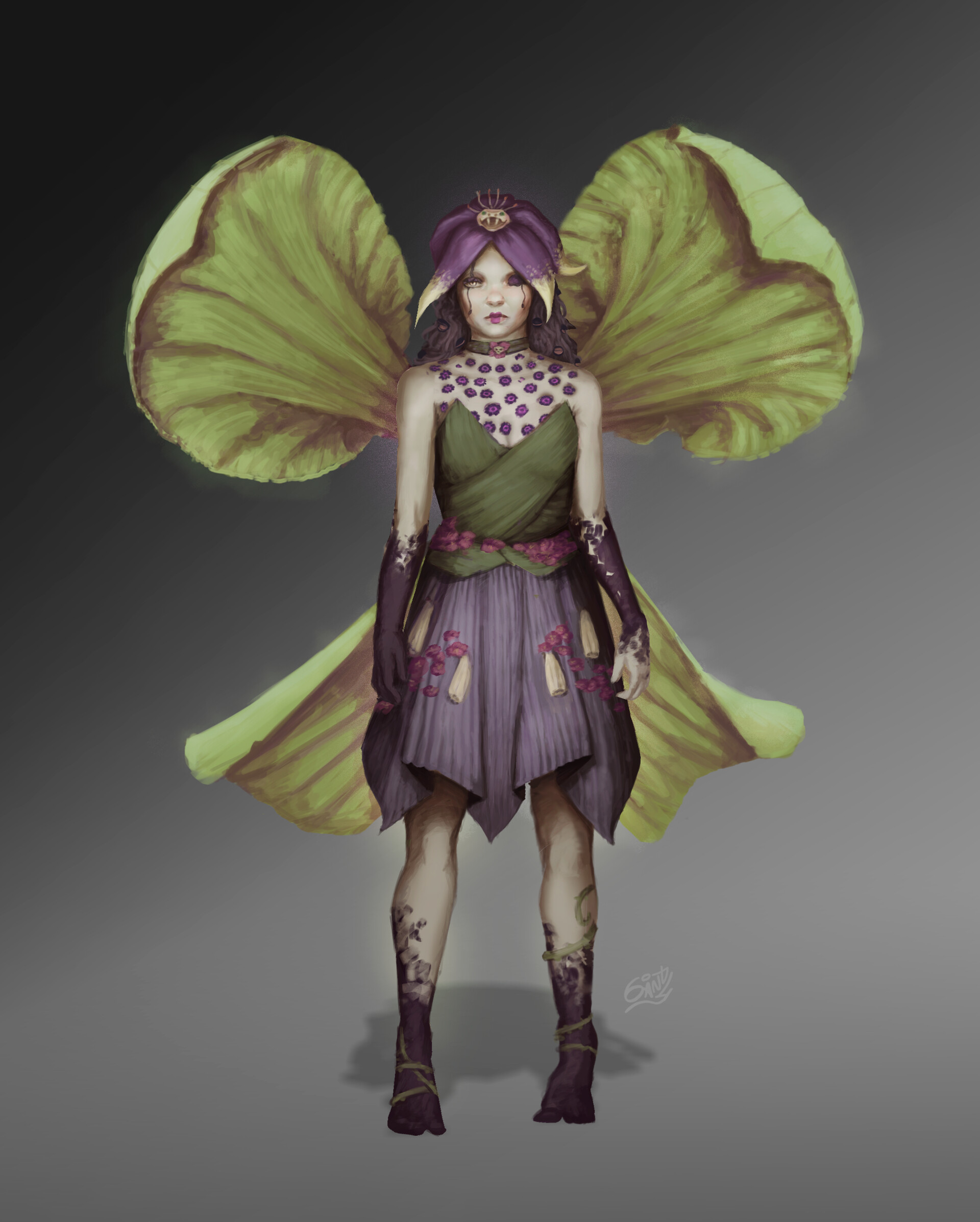 ArtStation - Gothic Fairy