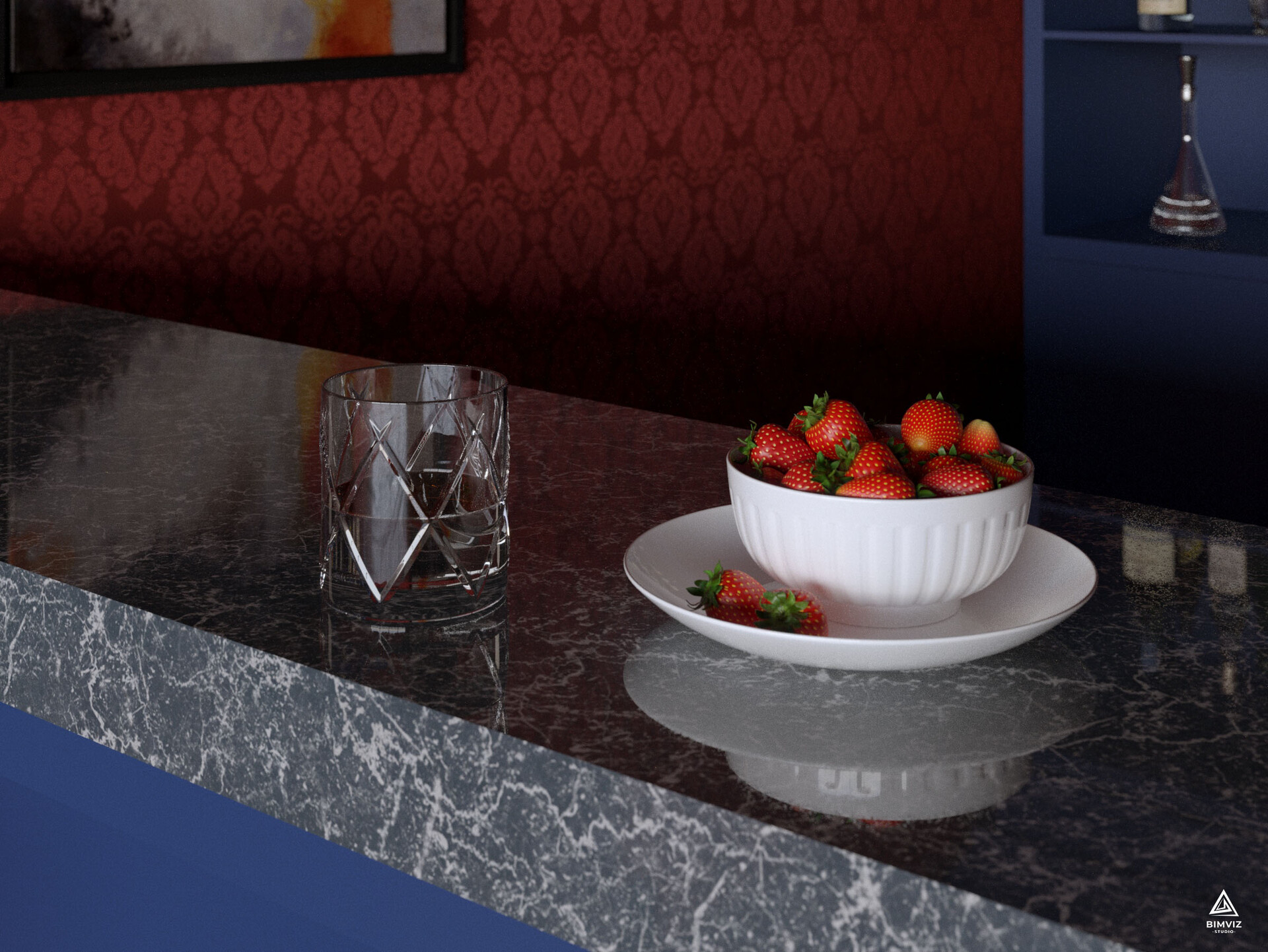 ArtStation - Mini Bar Design ( Interior design & Visualization )