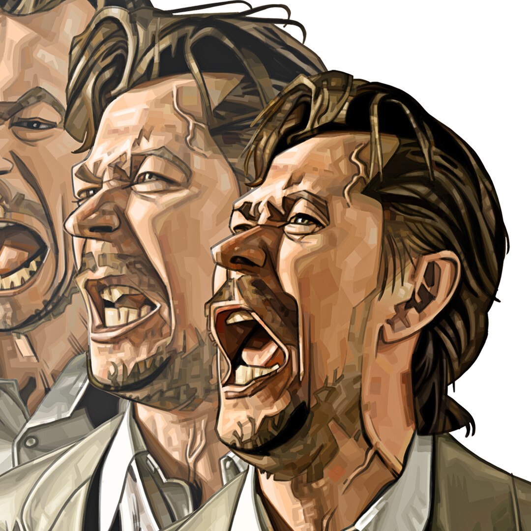 ArtStation - Norman Stansfield Angry