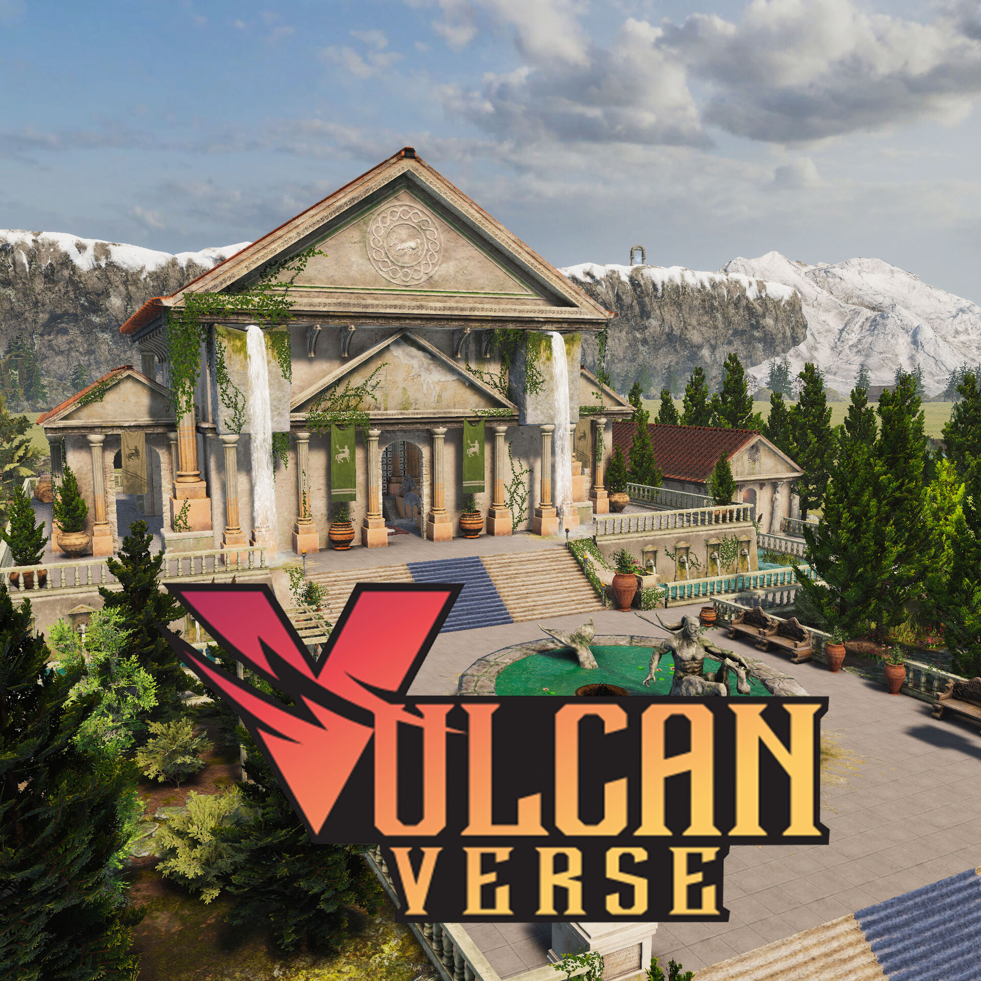 ArtStation - Summer Palace at Vulcan Verse