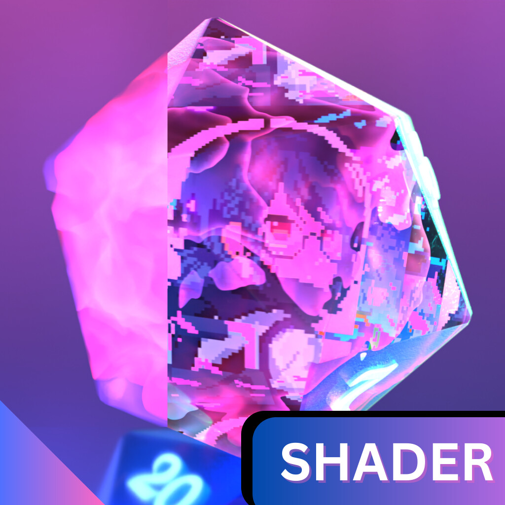 ArtStation - D20 Dice Shader