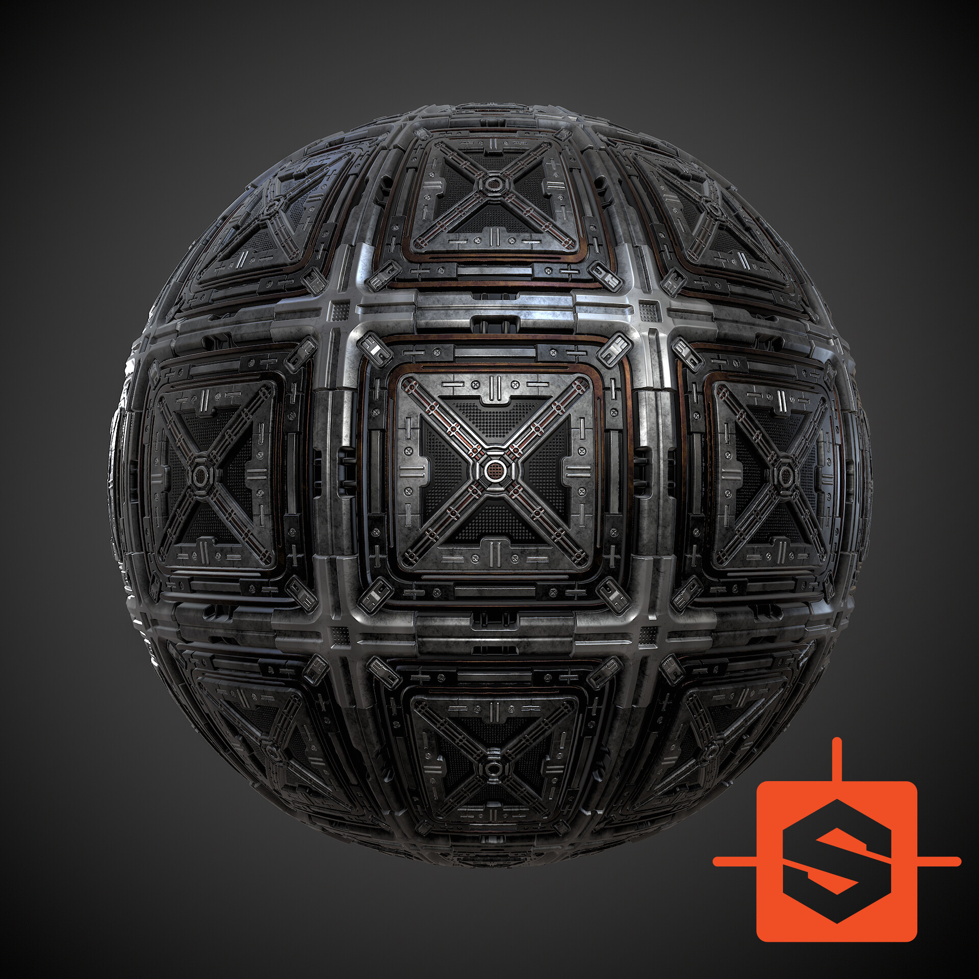 ArtStation - Sci-Fi Material - Substance Designer