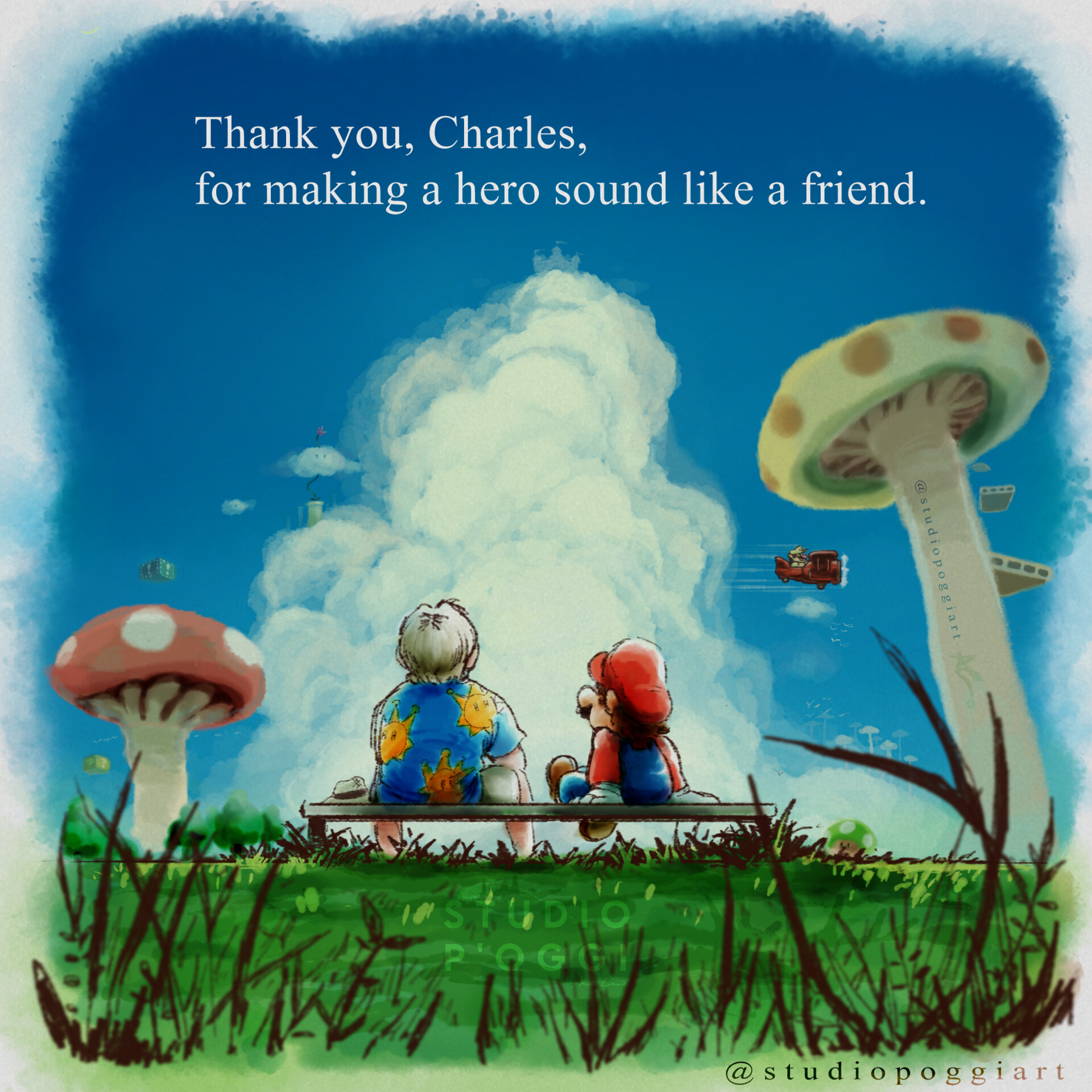 ArtStation - Charles & Mario